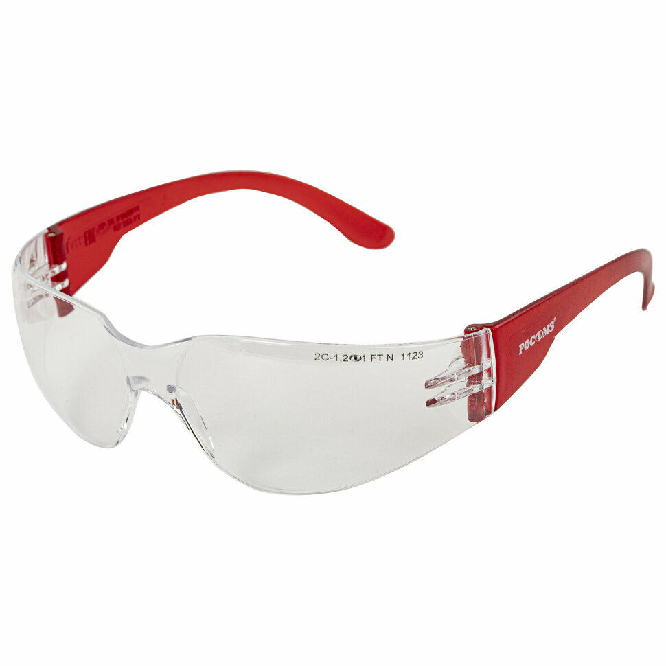 Очки защитные открытые РОСОМЗ О15 Hammer Active super, прозрачные, устойчивы к химическим веществам, незапотевающее покрытие, поликарбонат, 11530, 671009