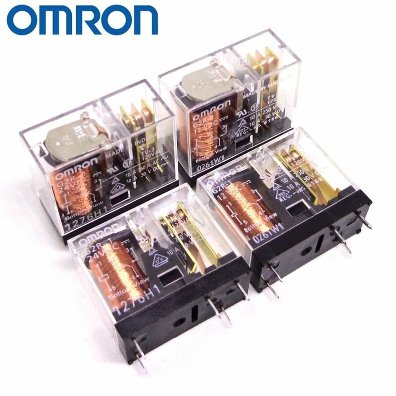 G2R-2-12VDC, Omron, Реле электромагнитное 1 шт.