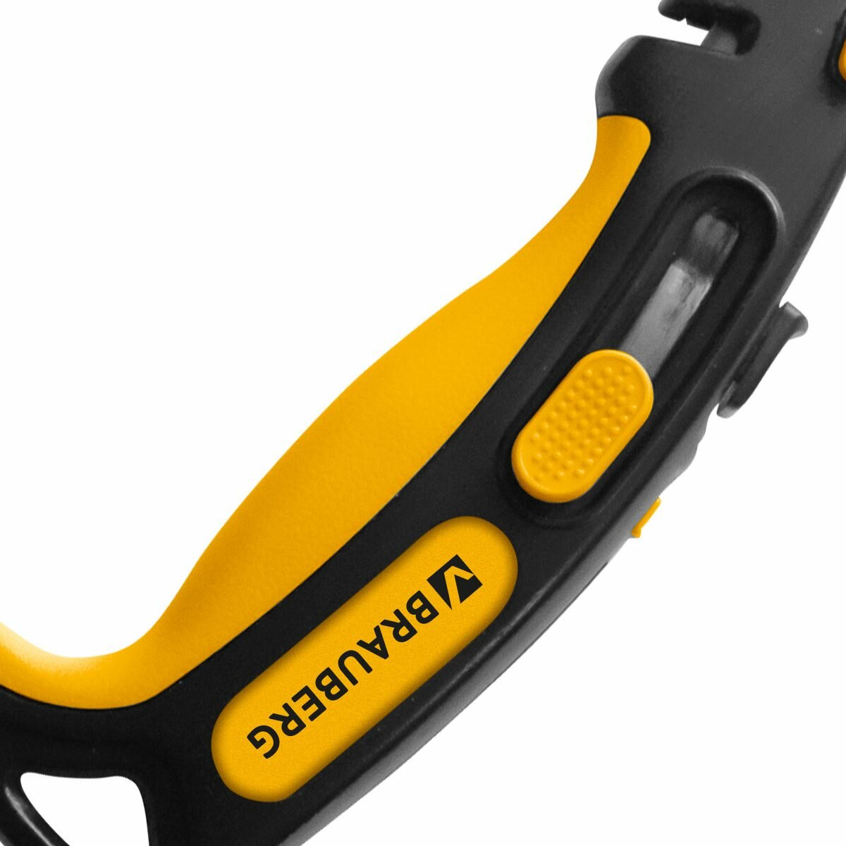 Нож универсальный мощный Brauberg Metallic Pro, автофиксатор, функция автовозврата (238737), 12шт.