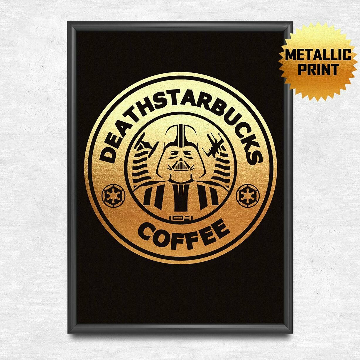 Постер Звездные войны. Постер с надписью. Coffee