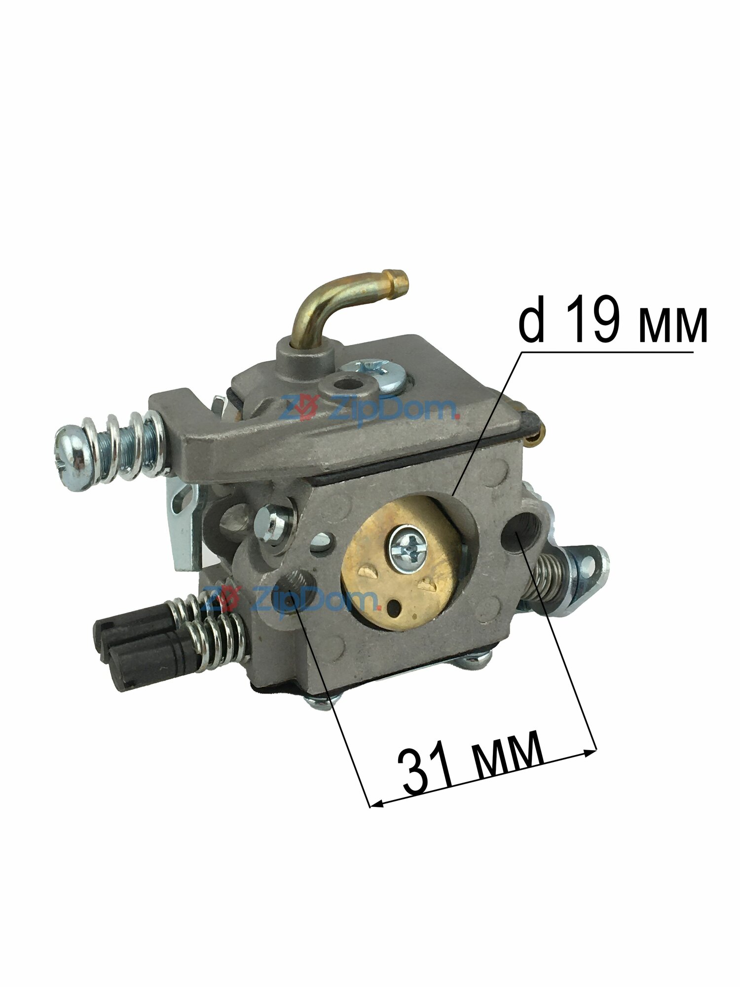 Карбюратор подходит для китайских бензопил объемом 45-52 см3 без трубки подкачки