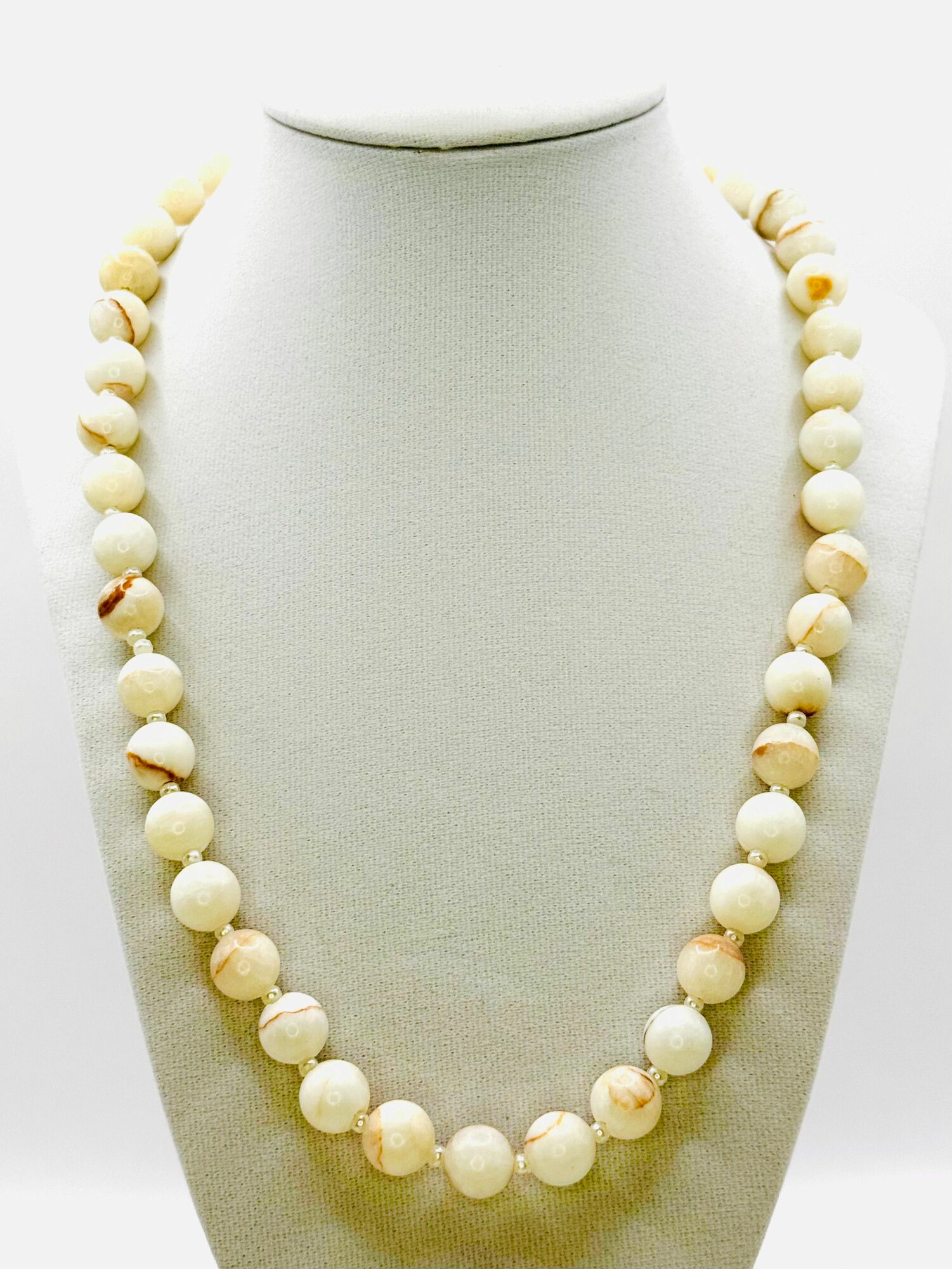 Колье, агат