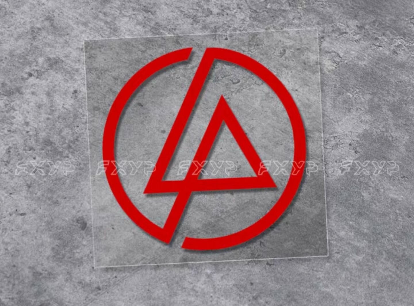 Наклейки стикеры милые Linkin Park LOGO Светоотражающие наклейки