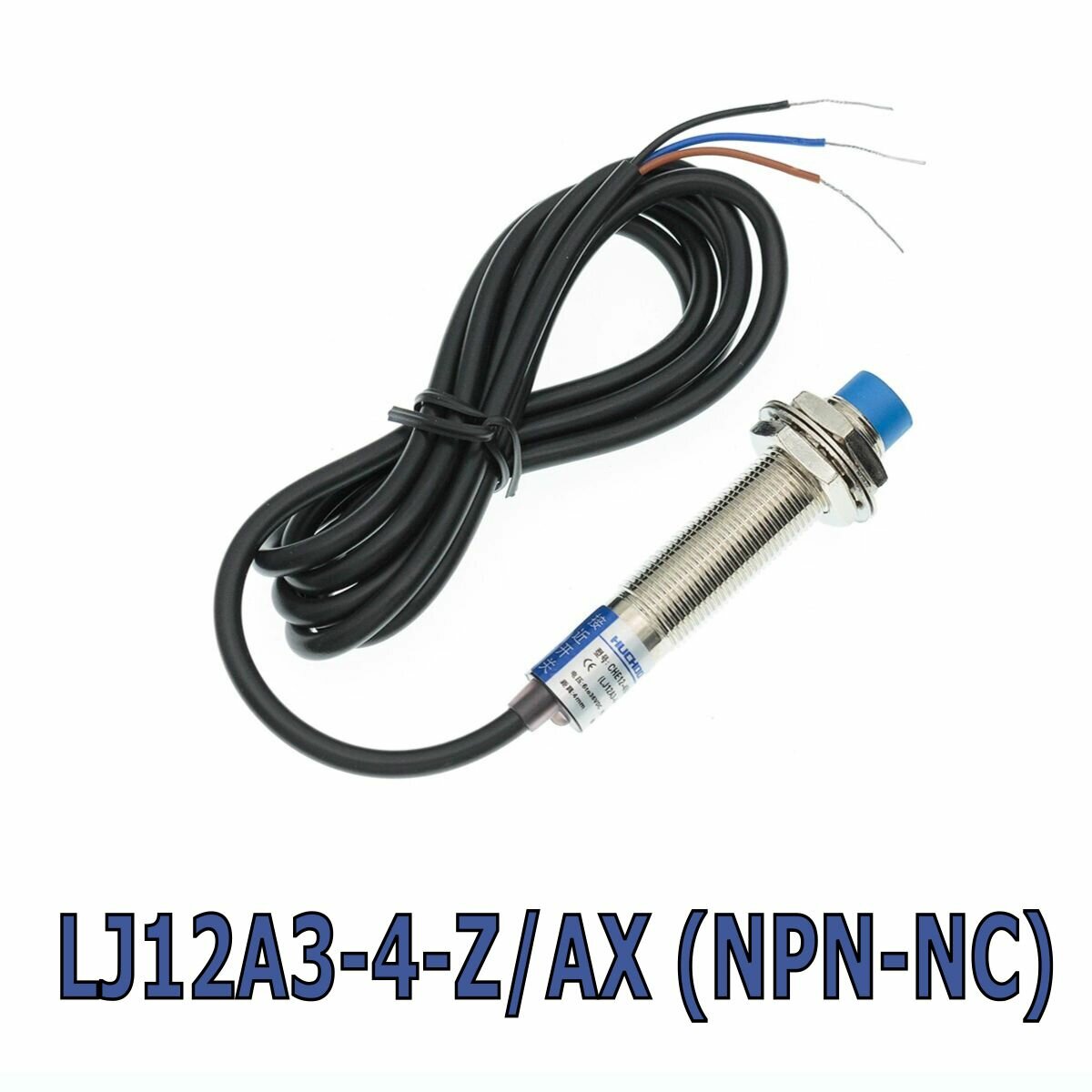 Индуктивный датчик LJ12A3-4-Z/AX(NPN-NC)