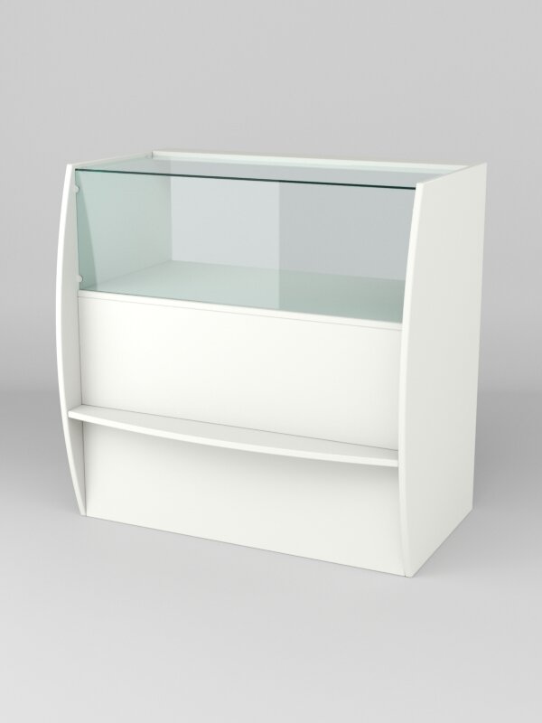 Прилавок "дюна" №2, Белый. Производитель товара - компания Westcom.