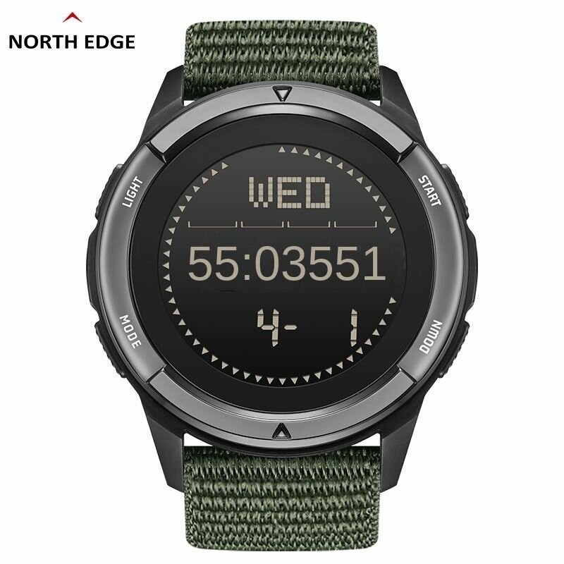 Спорт на открытом воздухе, альпинизм, плавание, шагомер, метроном, компас, водонепроницаемые электронные часы из углеродного волокна