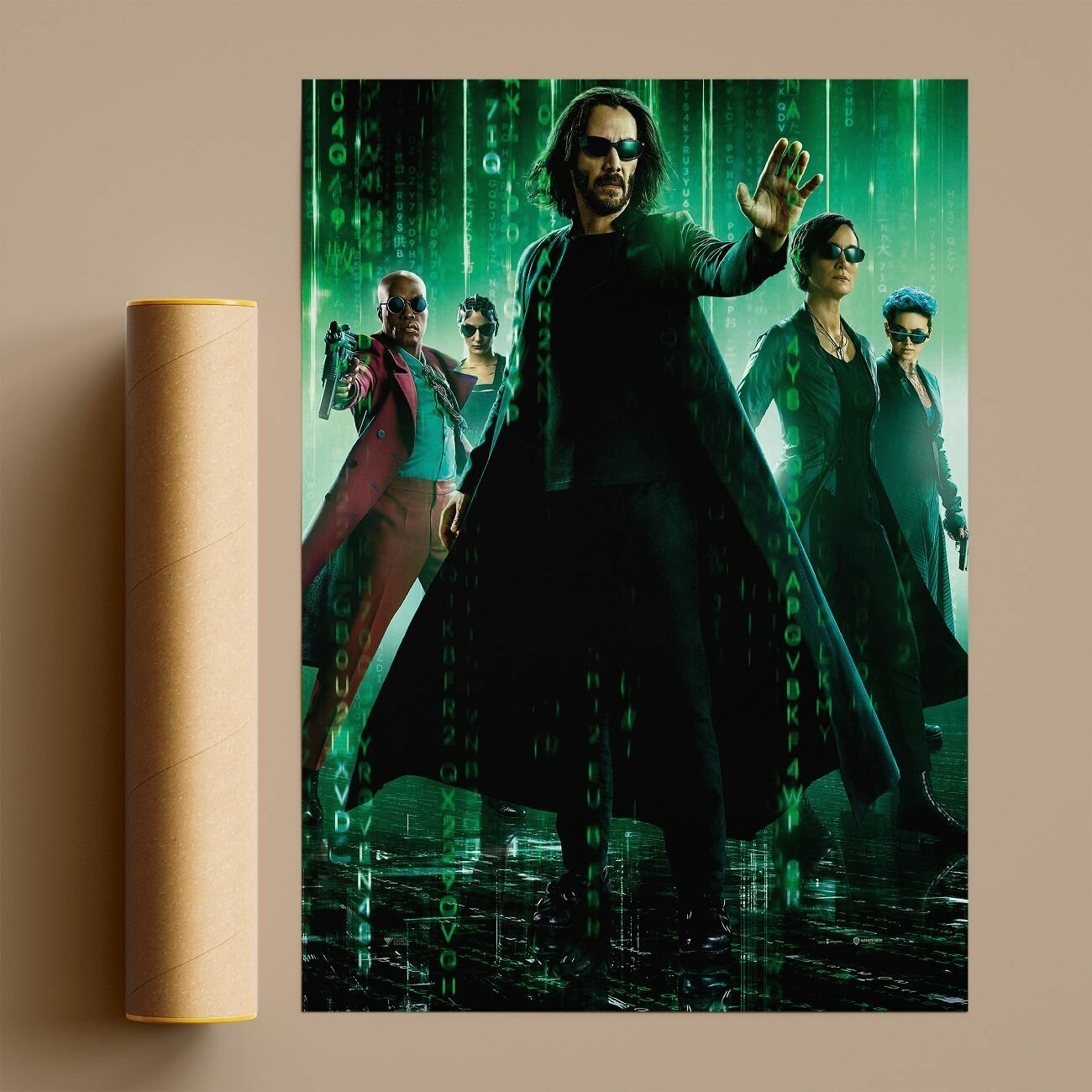 Постер Матрица 60х80 см без рамы/ The Matrix/ Постер по фильму, для интерьера, в подарок