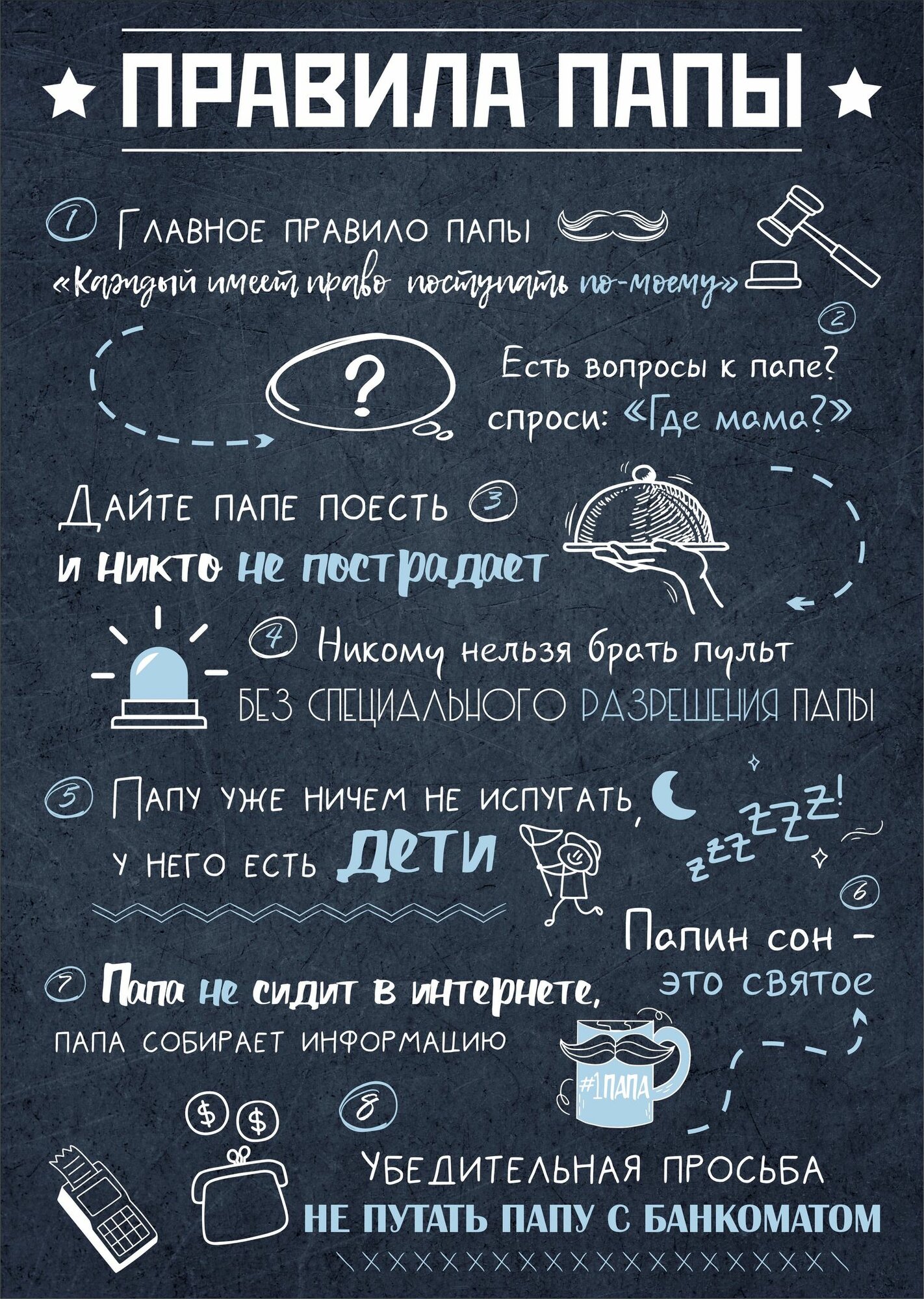 Постер Правила Папы