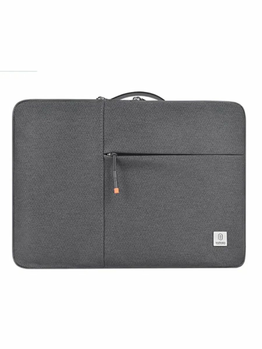 Сумка для ноутбука макбук WiWU Alpha Double Layer Sleeve для Apple MacBook 15.6 дюймов