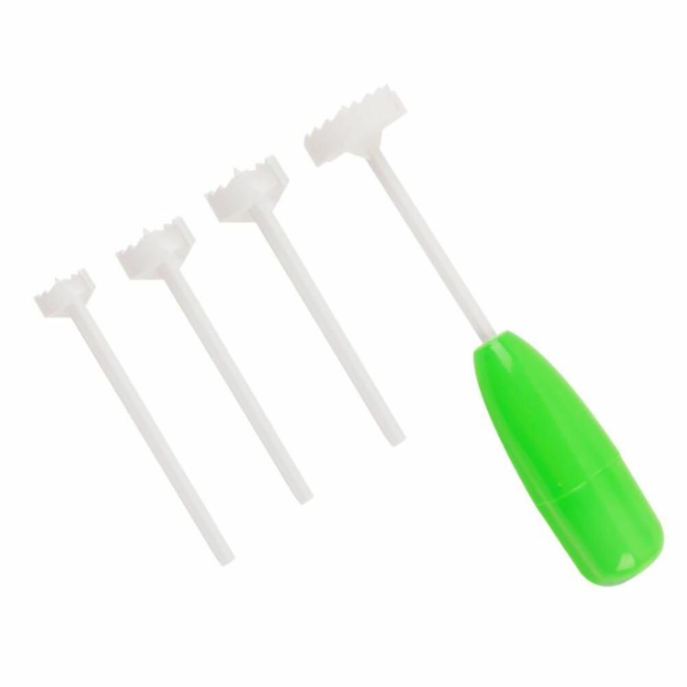 4 шт./набор овощерезка со сменными головками, спиралевидный нож для овощей, кухонные гаджеты, отлично подходит для салатов и фруктов