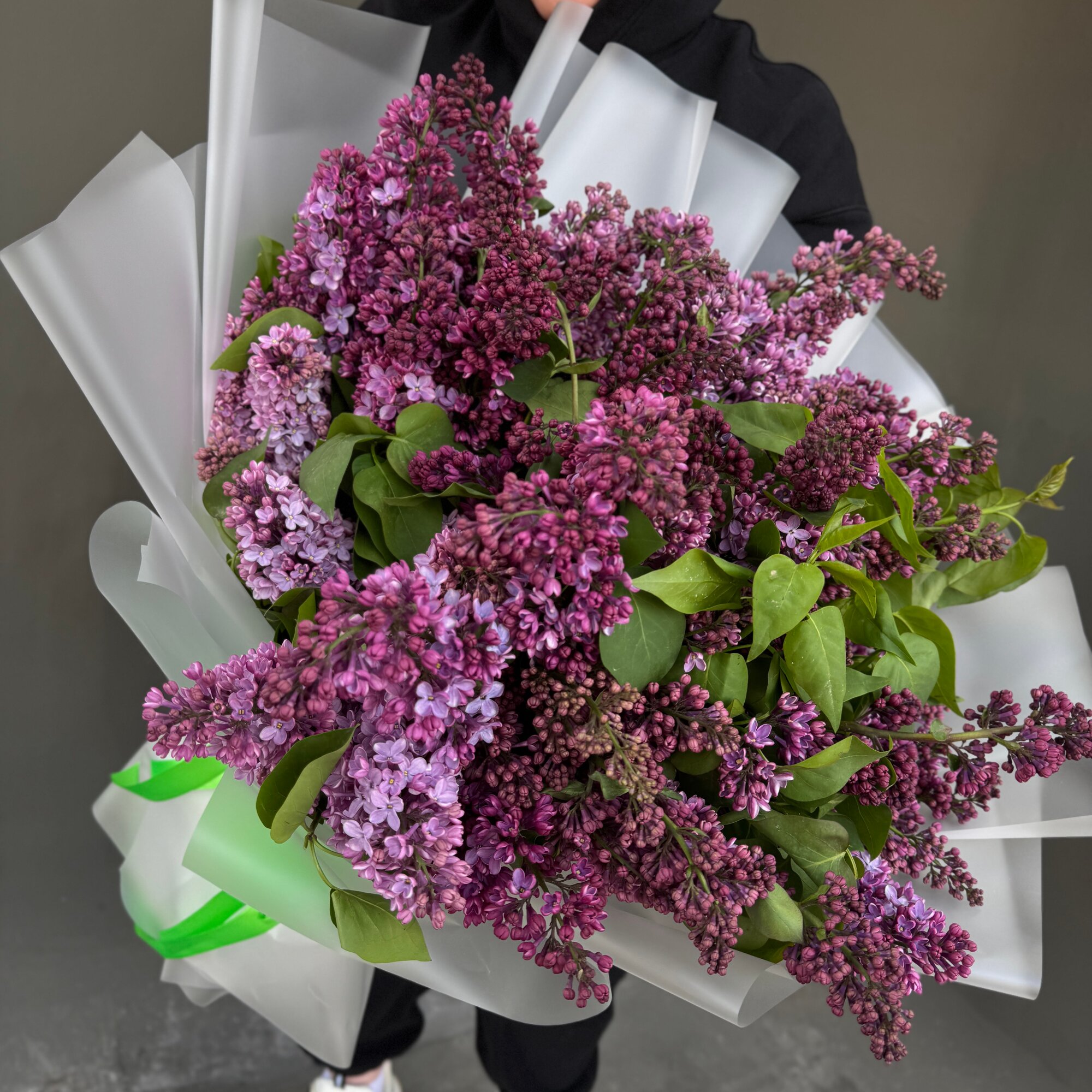 Сирень 25 шт сиреневая d=30 см, h=40 см код. 10941 уно - Простороза. ру