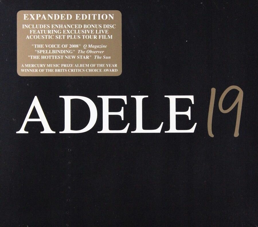 Adele. 19 (2CD JewelCase/Reissue/Expanded Edition)