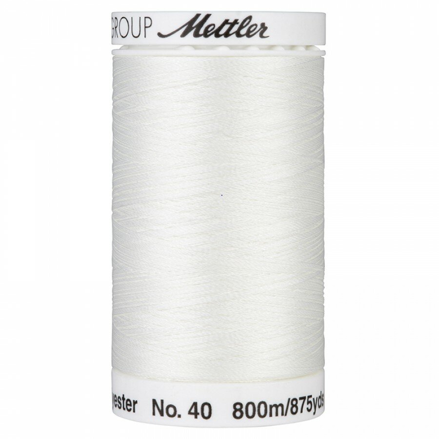 Нить вышивальная POLY SHEEN, 800 м 0010 Silky White