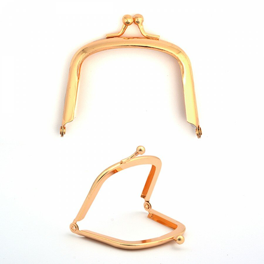 5327496 Набор фермуаров Дуга, 75мм, цв. золото уп.5шт