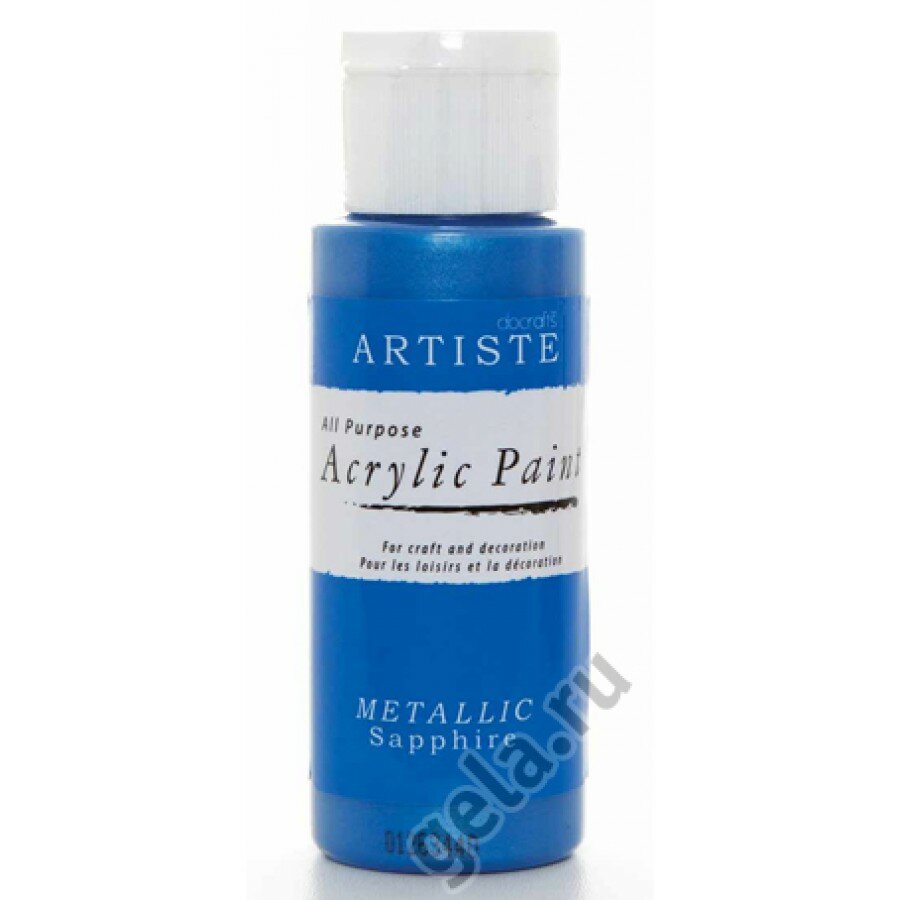 Краска акриловая металлик синий * 59 мл DOCRAFTS DOA763110