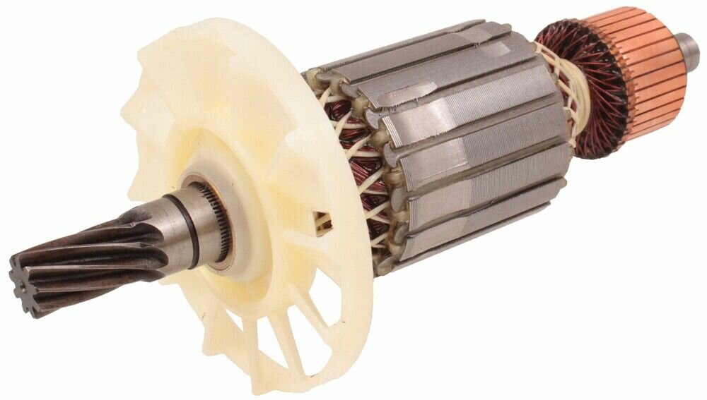 Якорь электродвигателя Hitachi, для отбойного молотка H 65SB2/H 65SC/H 70SA, оригинал, арт. 360286Е