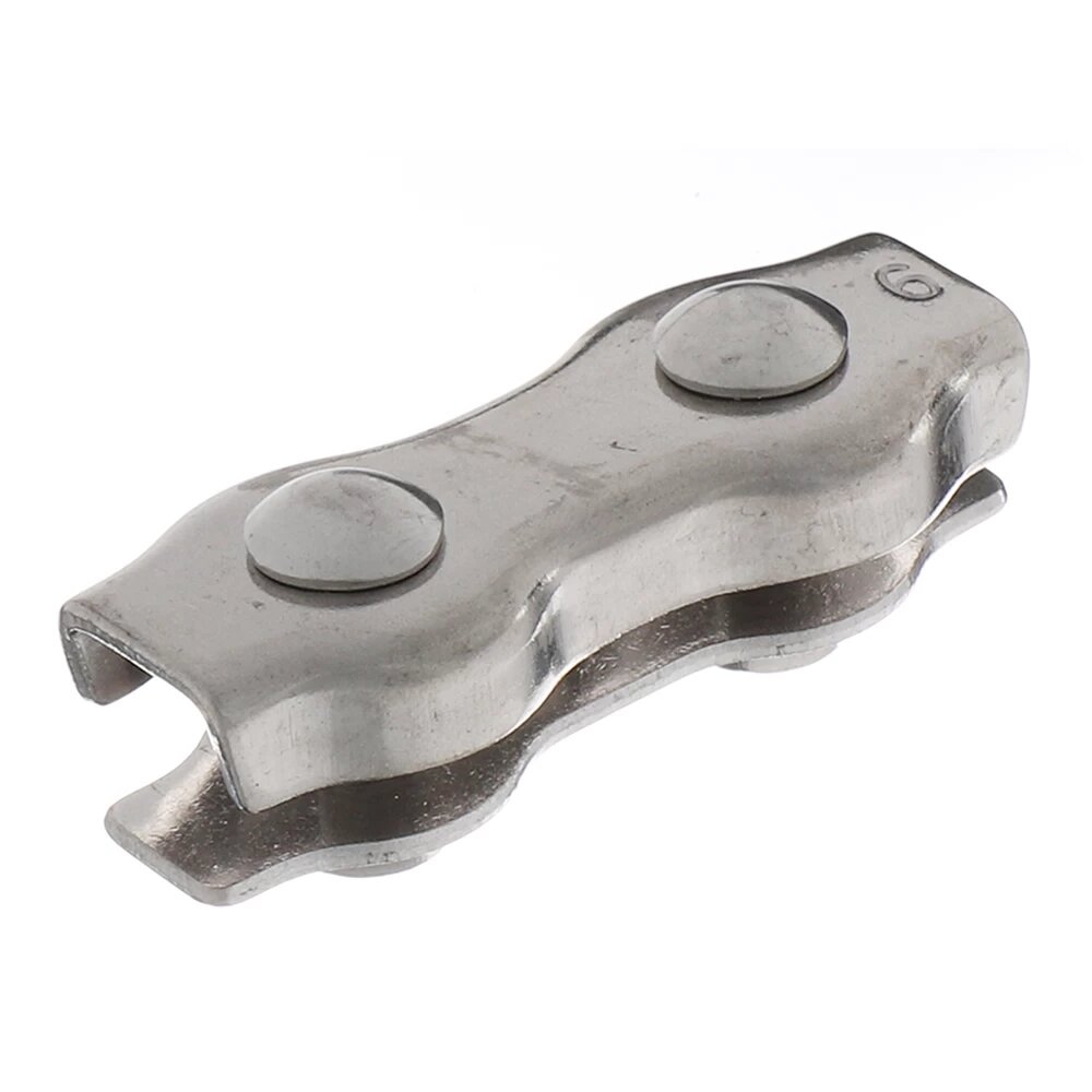 Зажим троса duplex d6 мм нержавеющая сталь 601000/827141