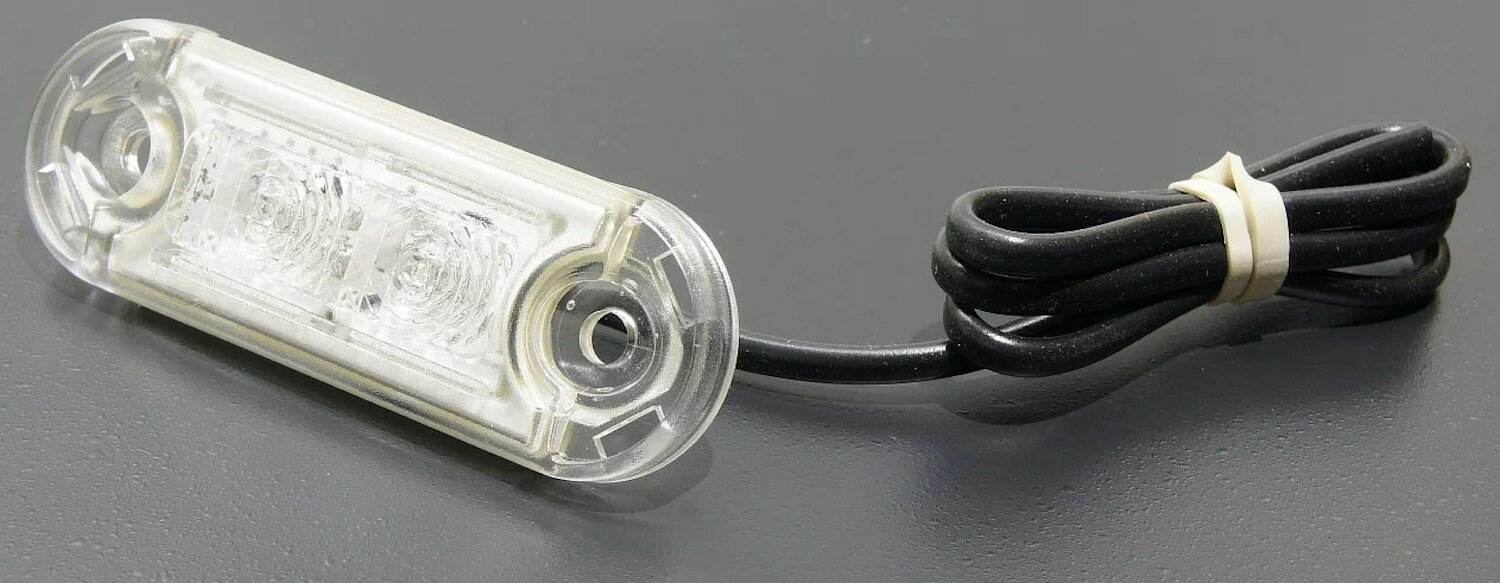 Фонарь LED green освещ. двери 12-24V 2XT980855517
