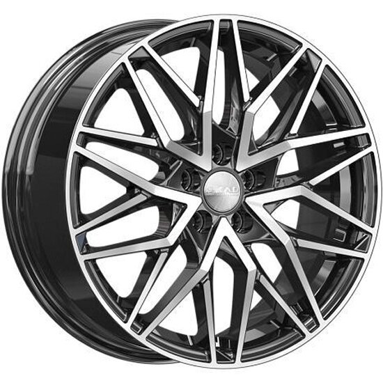 Диск Skad Азимут 7x17 5/100 ET38 D57.1 алмаз (4090005)