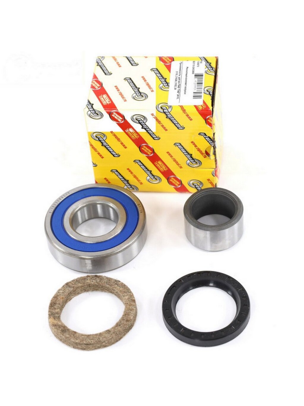 Ремкомплект полуоси для а/м ГАЗ-31029 (подшип.+сальник+втулка +набивка) "Riginal"