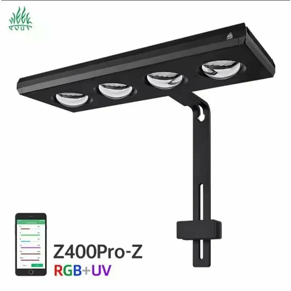 Week aqua Z400 PRO120W Planted Aquarium Light APP Control Светодиодная подсветка аквариума с регулируемой высотой для освещения аквариума с растениями YZ
