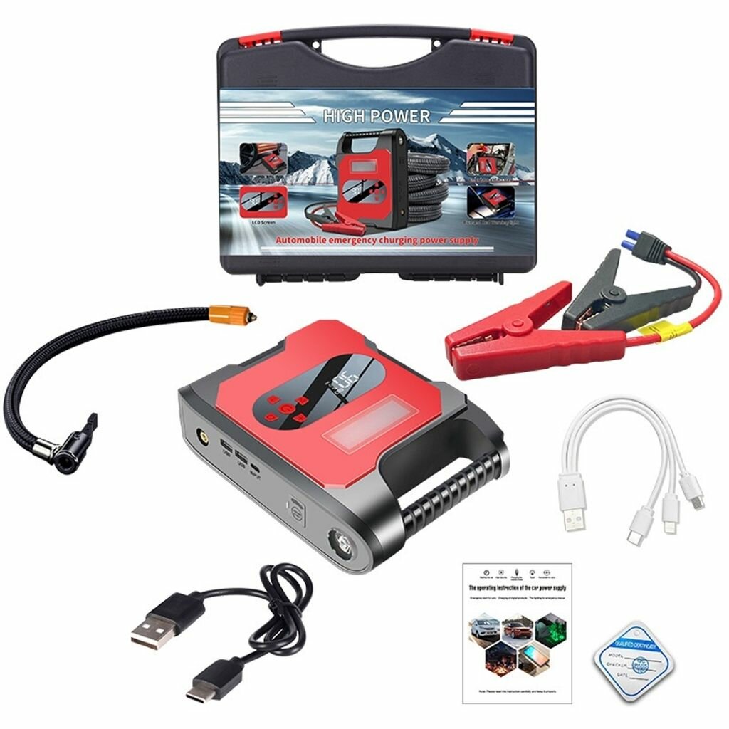 Автомобильный аккумулятор 12 В c набором интерфейсов