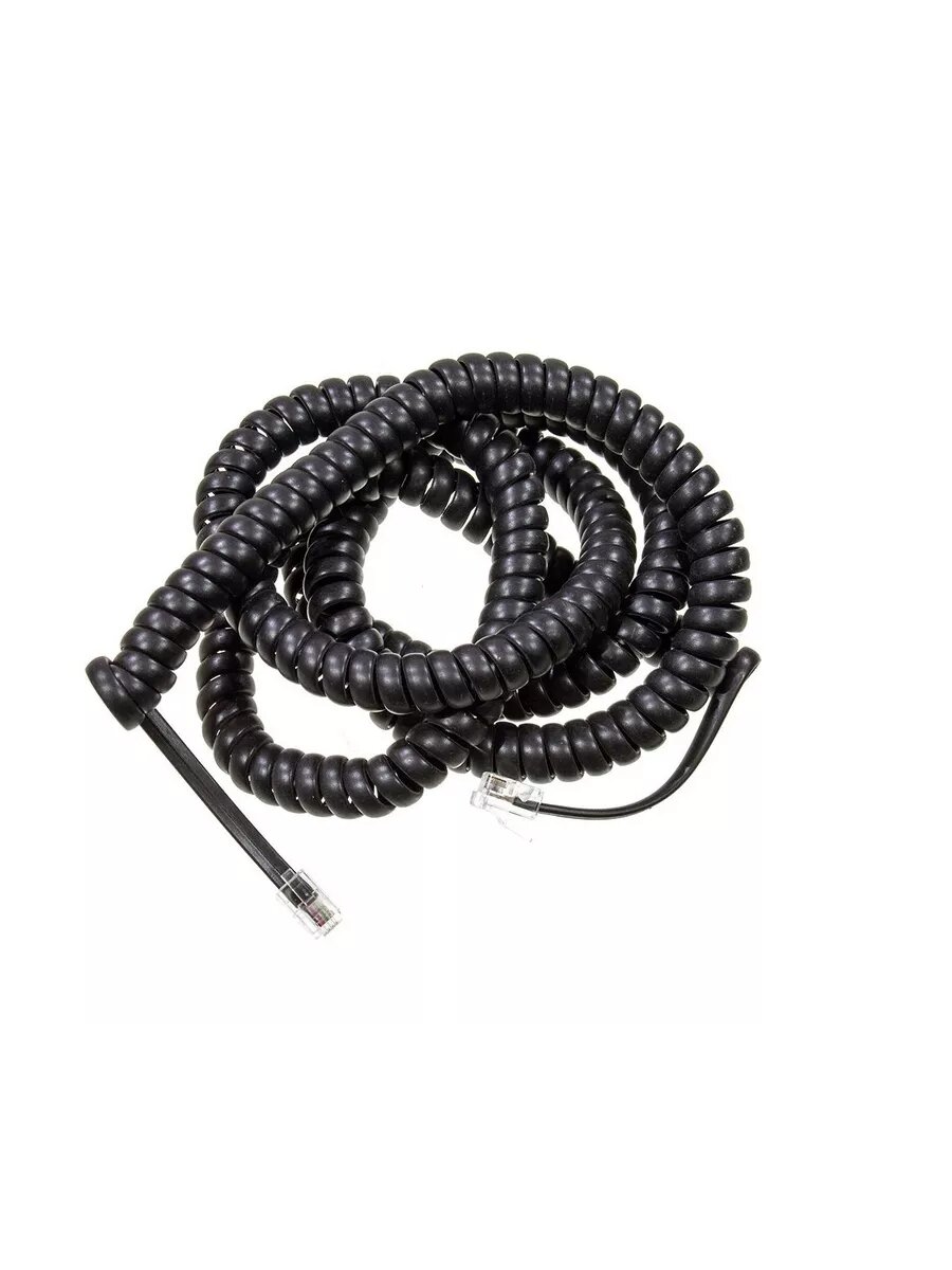 Шнур телефонный витой 7м