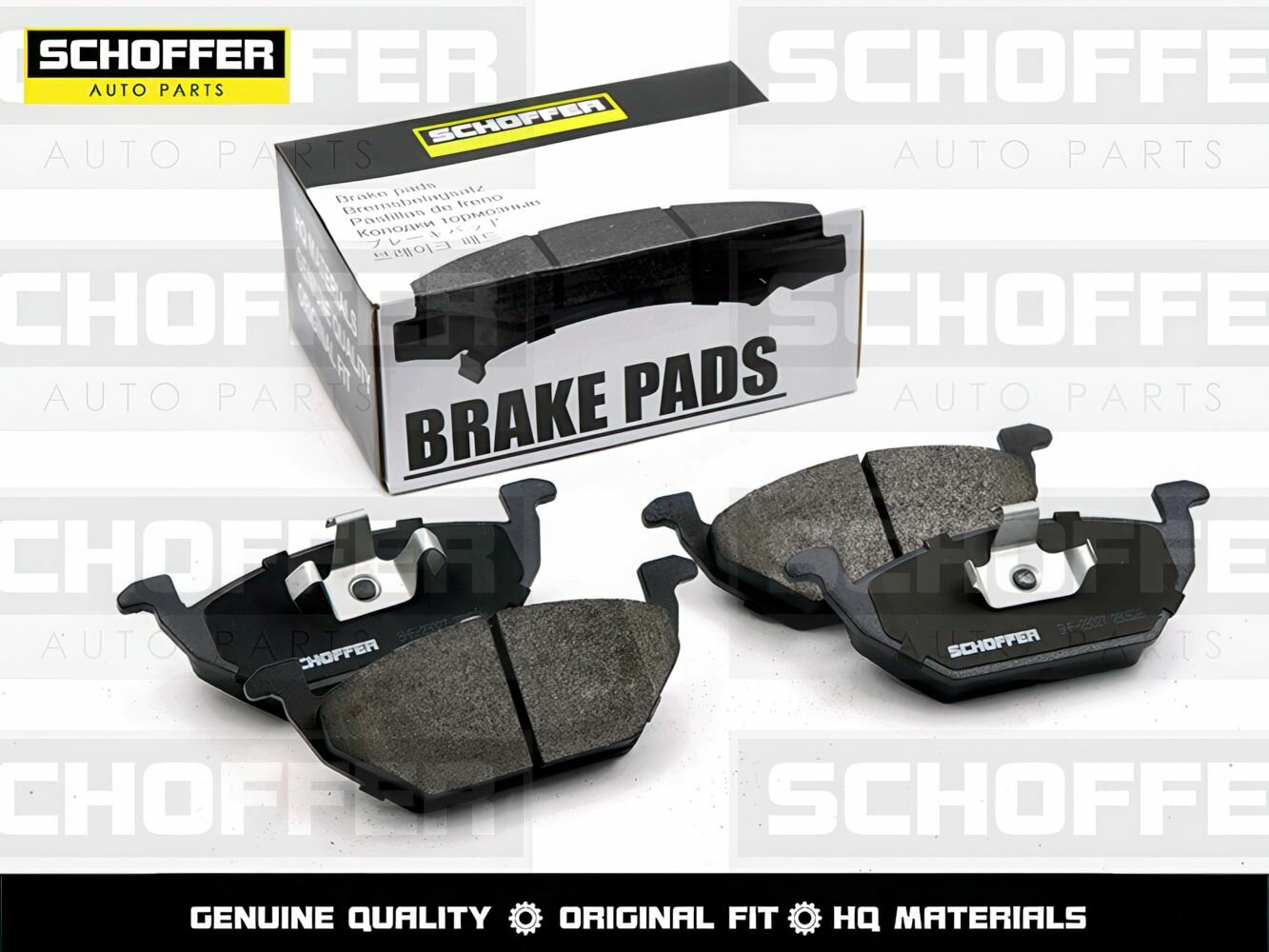 Колодки тормозные передние, для Фольксваген Поло 10- Volkswagen Polo 10-, артикул SHF-23027, производителя SCHOFFER