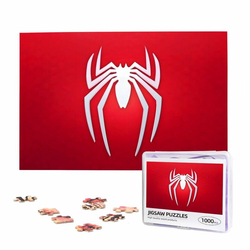 Spider-Man Деревянный пазл Марвел Деревянные пазлы Человек-паук Marvel