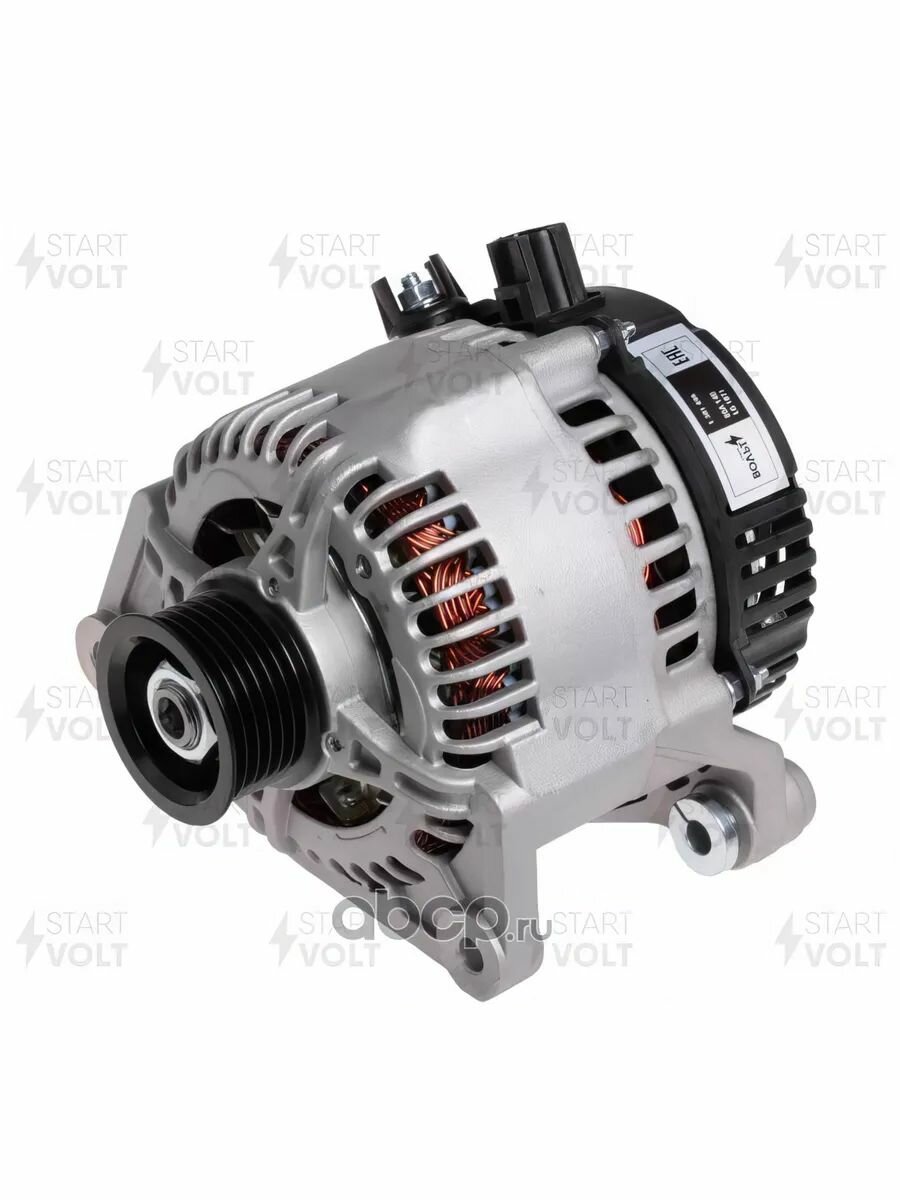 Генератор 12V 80A со шкивом.