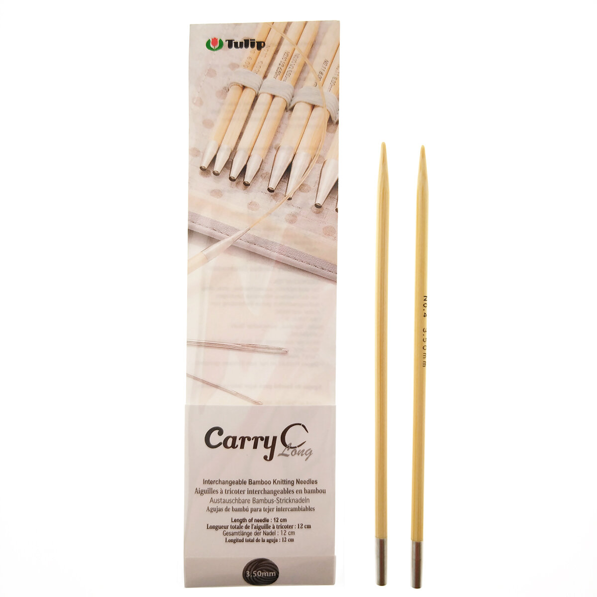 Спицы съемные "CarryC Long" 3,5мм/12см, Tulip, CTMM-29