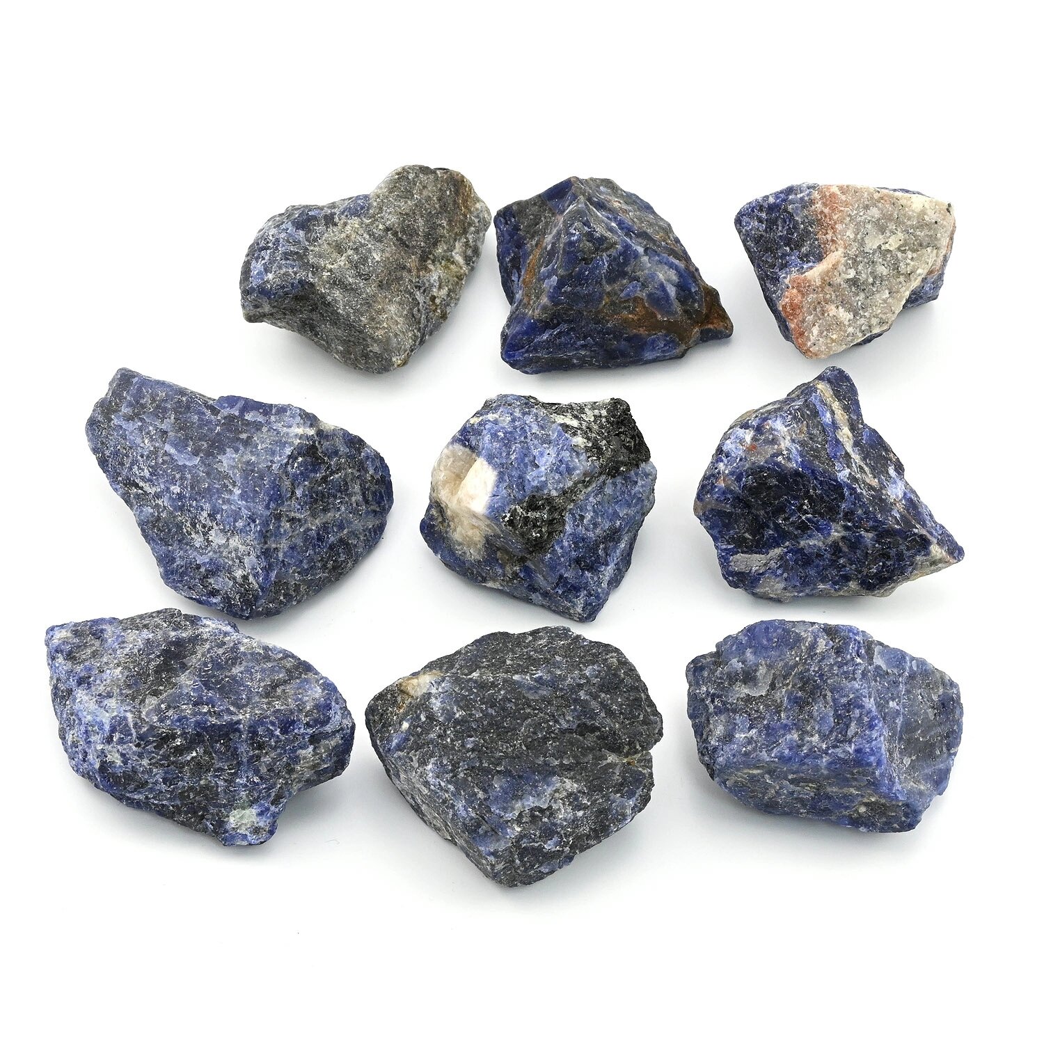 Минерал содалит, 43*42*27мм .