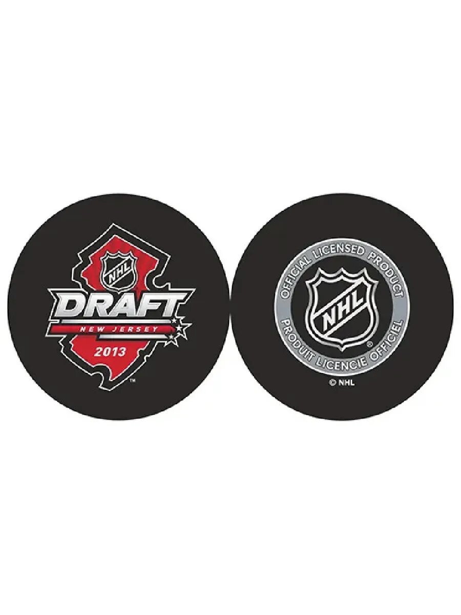 Шайба НХЛ DRAFT 2013 New Jersey 2-ст.