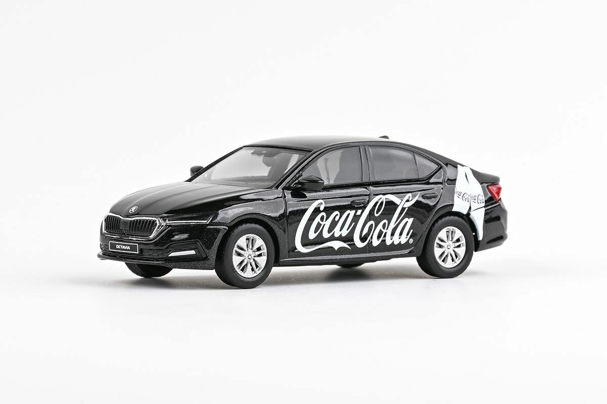 Масштабная модель Skoda Octavia IV (2020) 1:43 - Coca-Cola Black