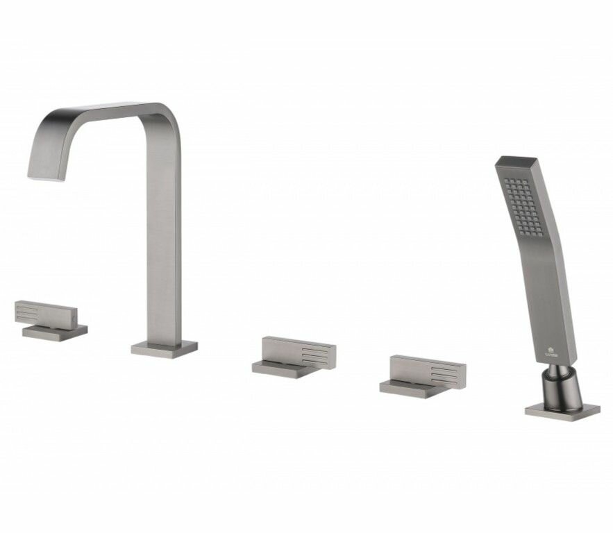 Смеситель на борт ванны GANZER GZ01133-Q