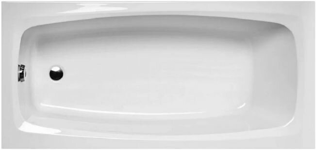 Акриловая ванна ALBA SPA Valencia без опоры 150x70 см, пристенная, белая