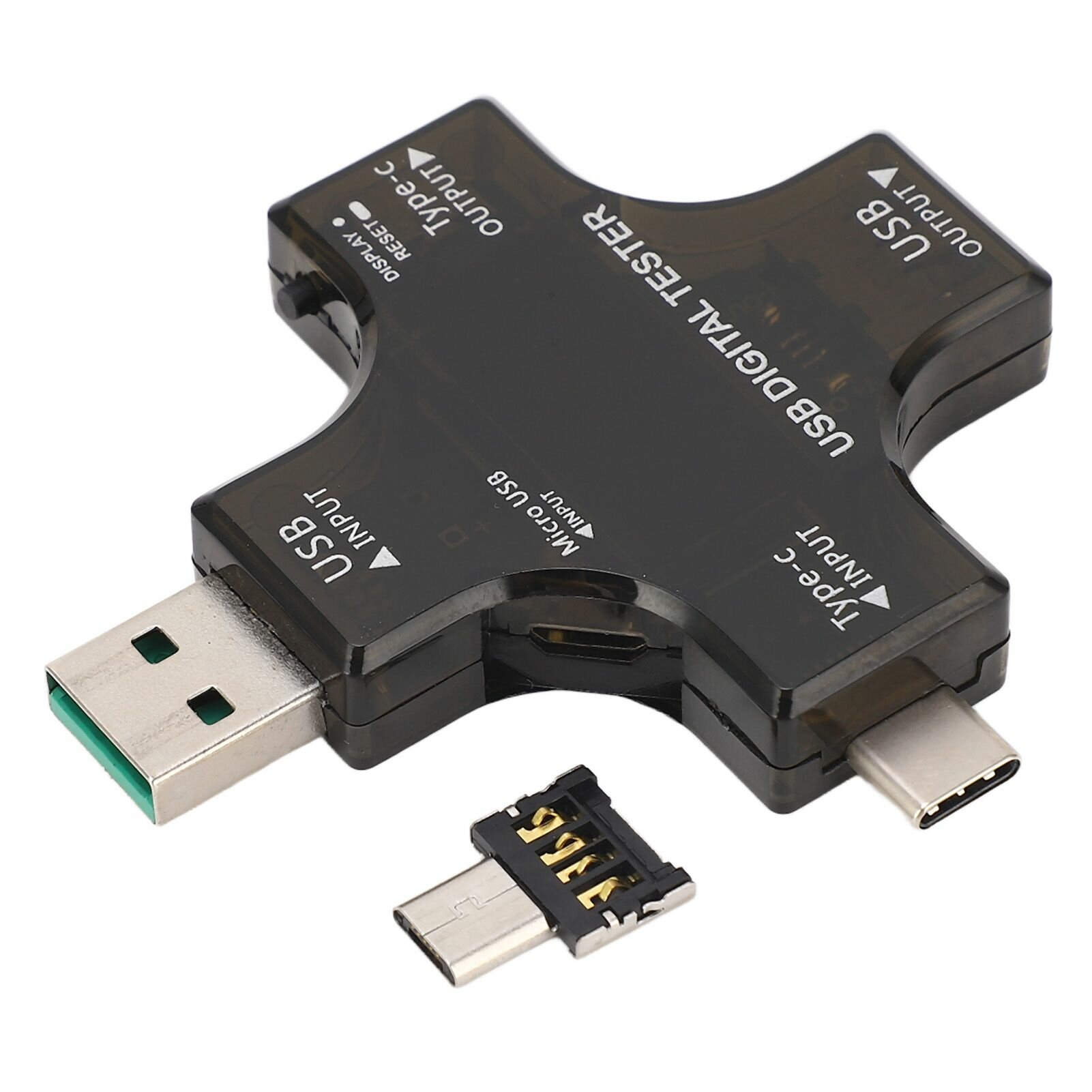 Type-C тестер 3,6-32В с цветным ЖК-экраном и Bluetooth