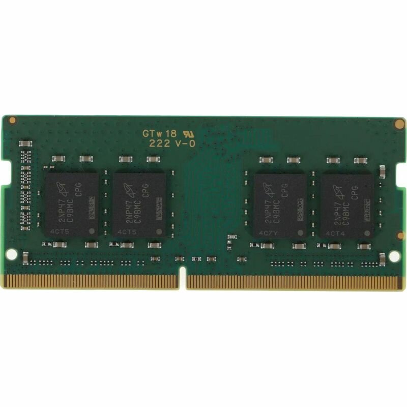 Модуль памяти Crucial by Micron DDR4 8GB 3200MHz SODIMM CL22(CT8G4SFRA32A)