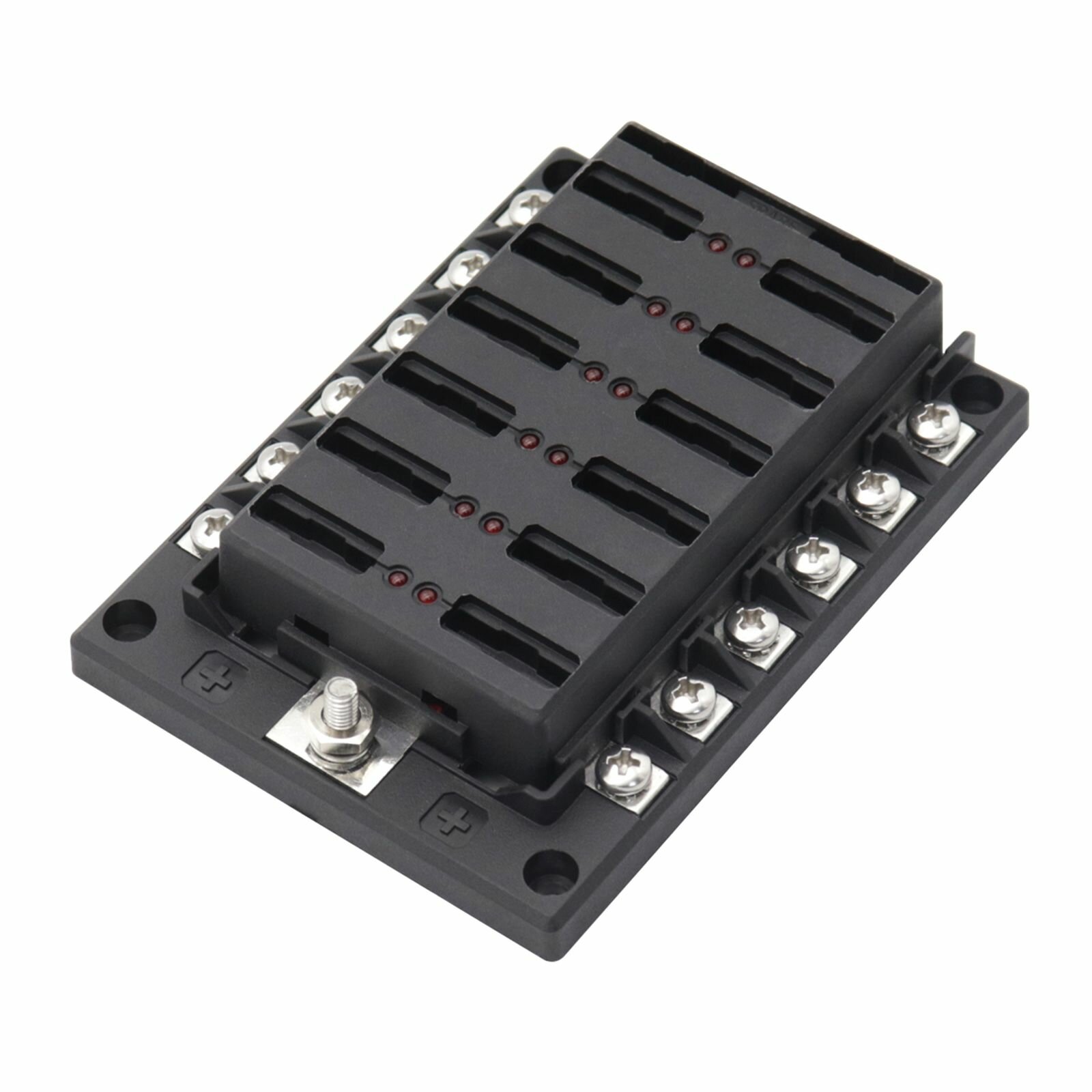 Блок предохранителей 12V с индикатором, водонепроницаемый