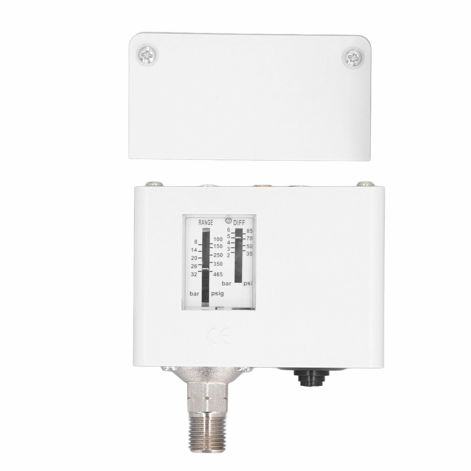 Реле давления воздушного компрессора SPDT регулируемое перепада давления