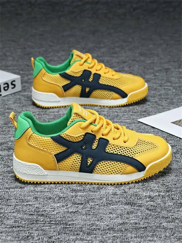 Кроссовки Мужской, Женский Breathable Бег Лето Шнурки Китай Шнуровка