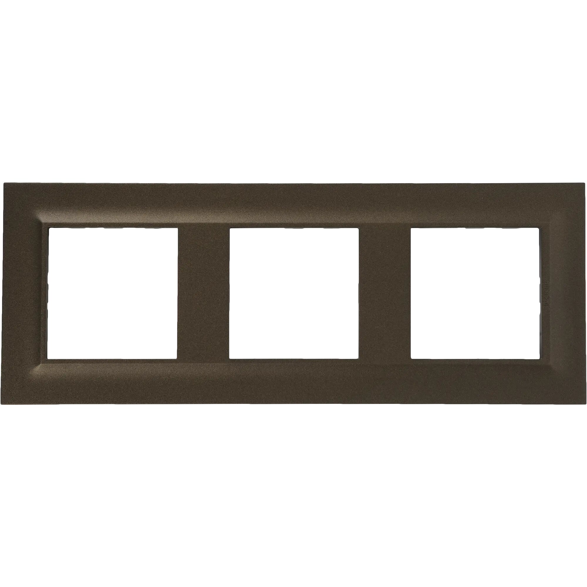Legrand Structura 3-поста рамка для розеток и выключателей бронзового цвета