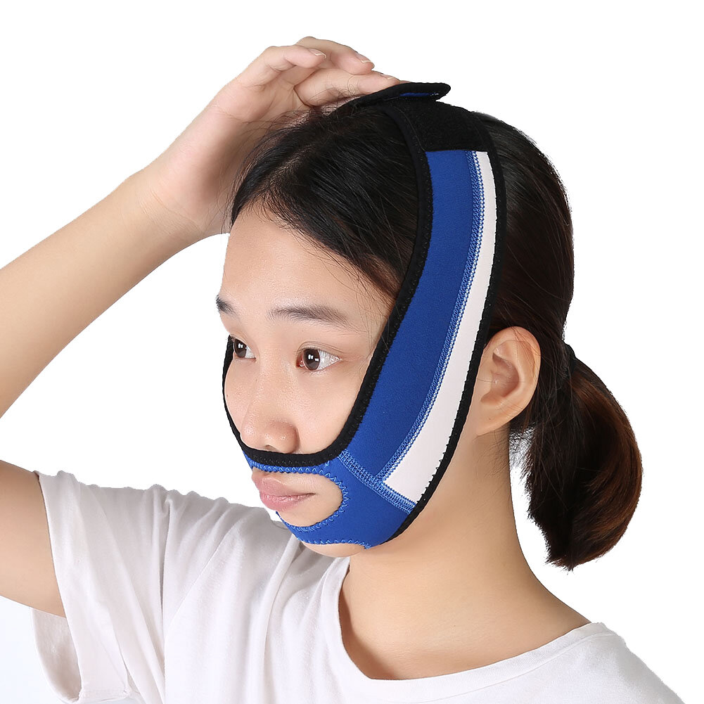 Маска для похудения лица Slim Lift Tighten Skin Bandage Double Chin Remove Mouth Pulling Belt
