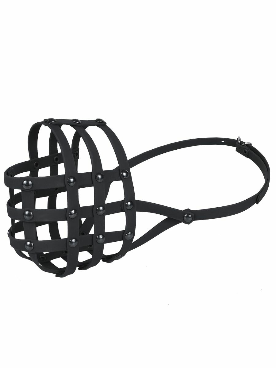 Намордник для крупных собак биотановый, обхват носа - 36см; длина носа - 11см