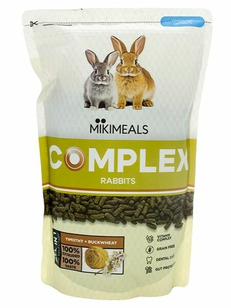 MIKIMEALS Complex Корм для кроликов, 500 гр.