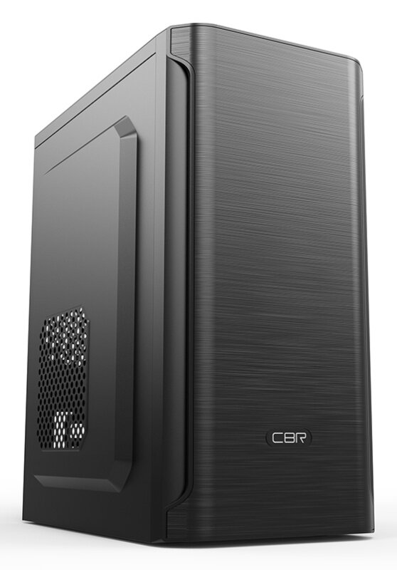 CBR Корпус Minitower CBR MX10 PCC-MATX-MX10-450W2, mATX, черный (450Вт)