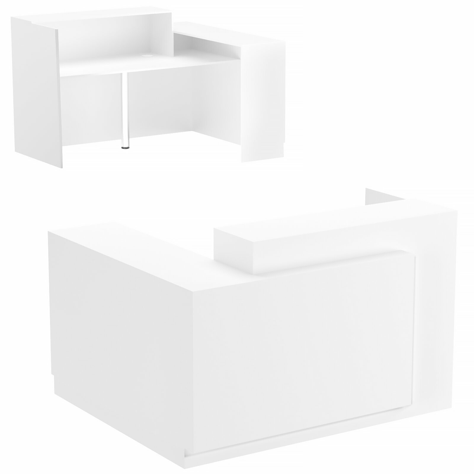 Стойка ресепшен верона №3А, Белый