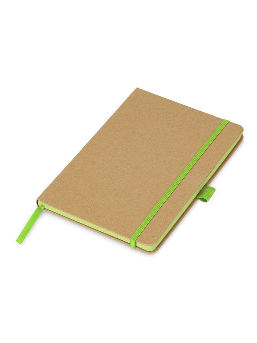 Блокнот A5 в твердой обложке «Sevilia Color», цвет натуральный, зеленое яблоко