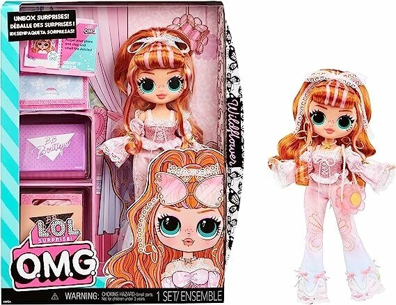 LOL Surprise OMG Wildflower Fashion Doll - Кукла ОМГ большая Вайлдфлауэр (Полевой цветок). 591511