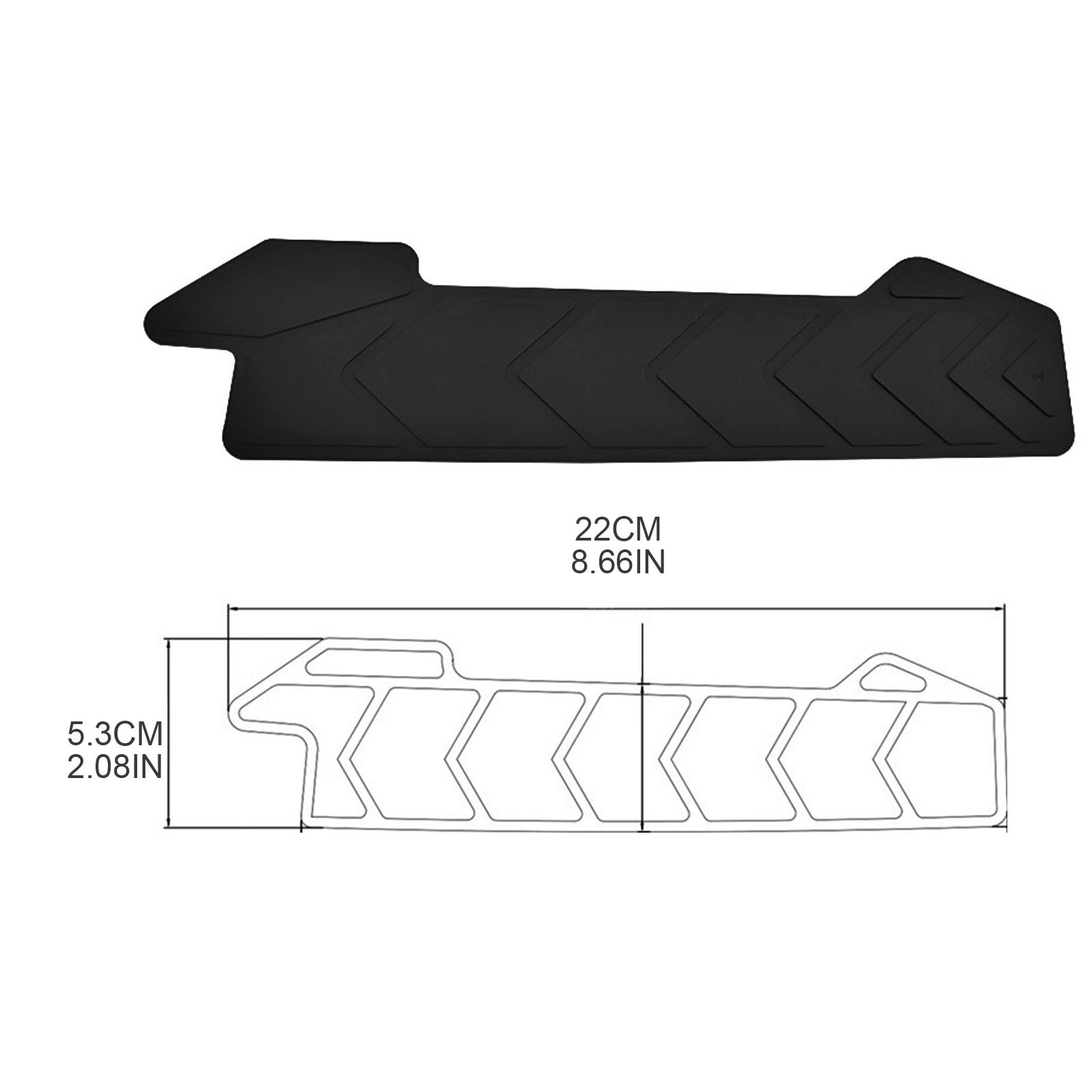 Защита рамы велосипеда самоклеящаяся